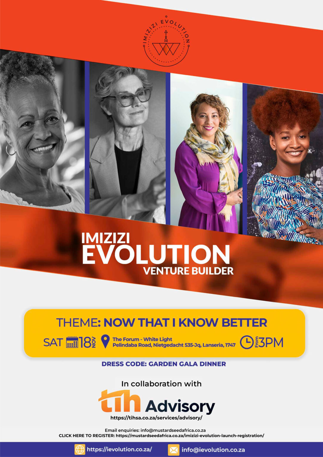 Imizizi Evolution Launch Registration - Mustard Seed